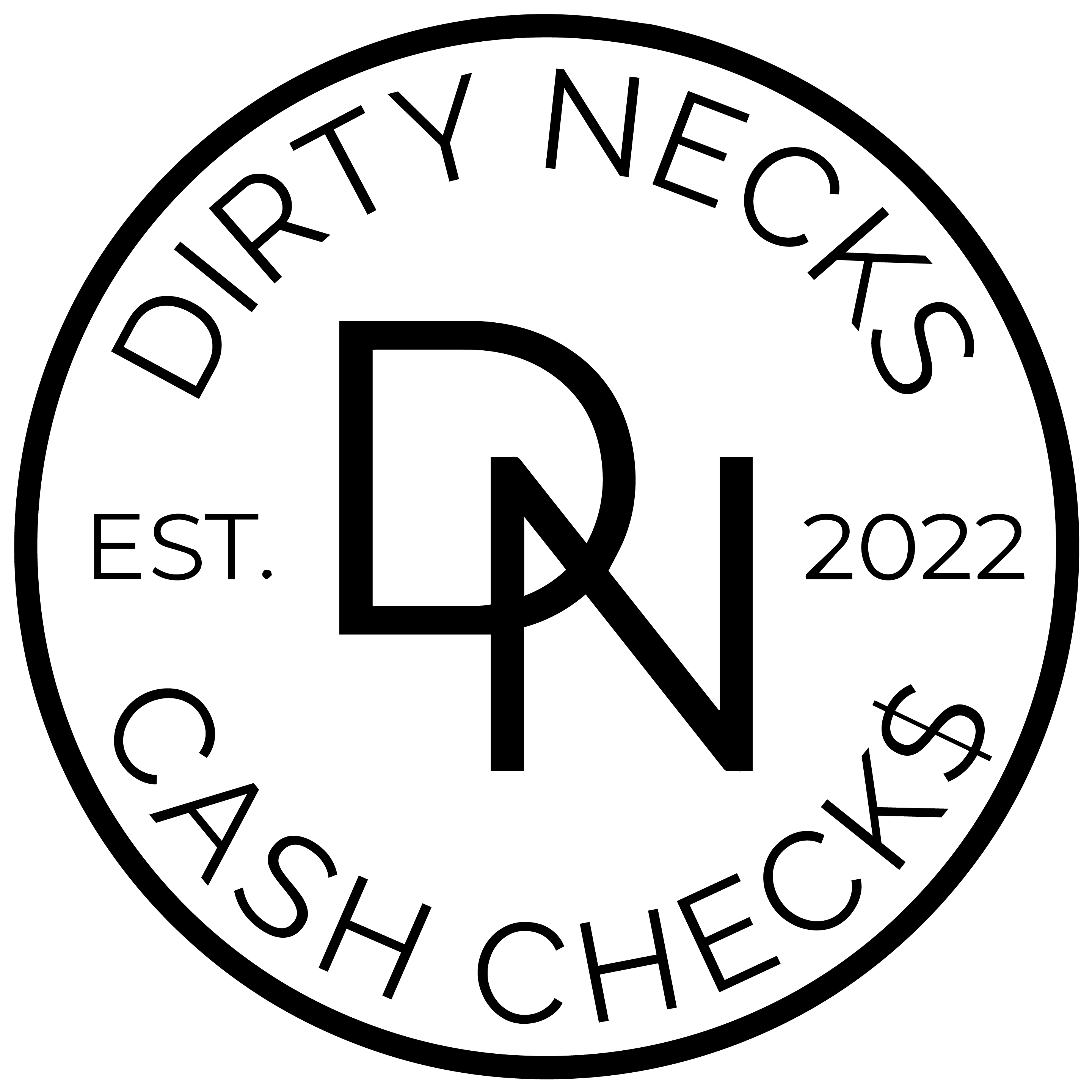 Dirty Necks Digital Artwork – Brynn Massie Design